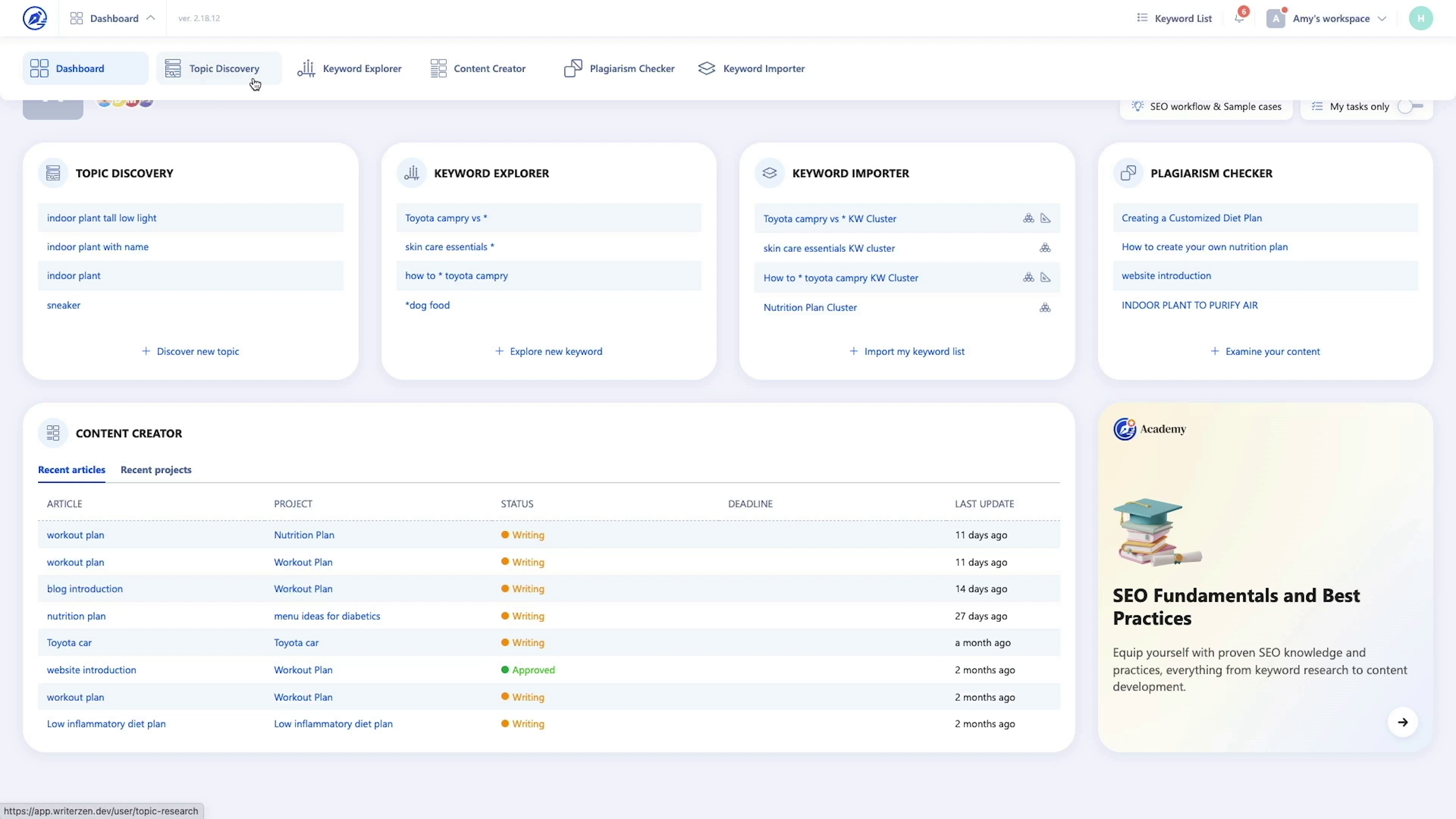 WriterZen Academy: Free Online Training & Courses