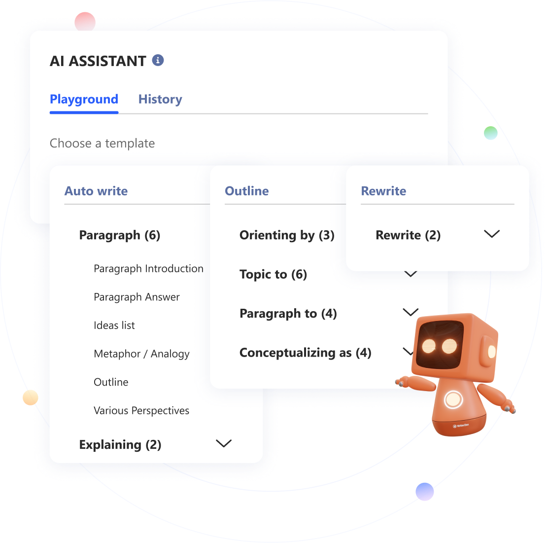 WriterZen - Innovative and Friendly A.I. Assistant