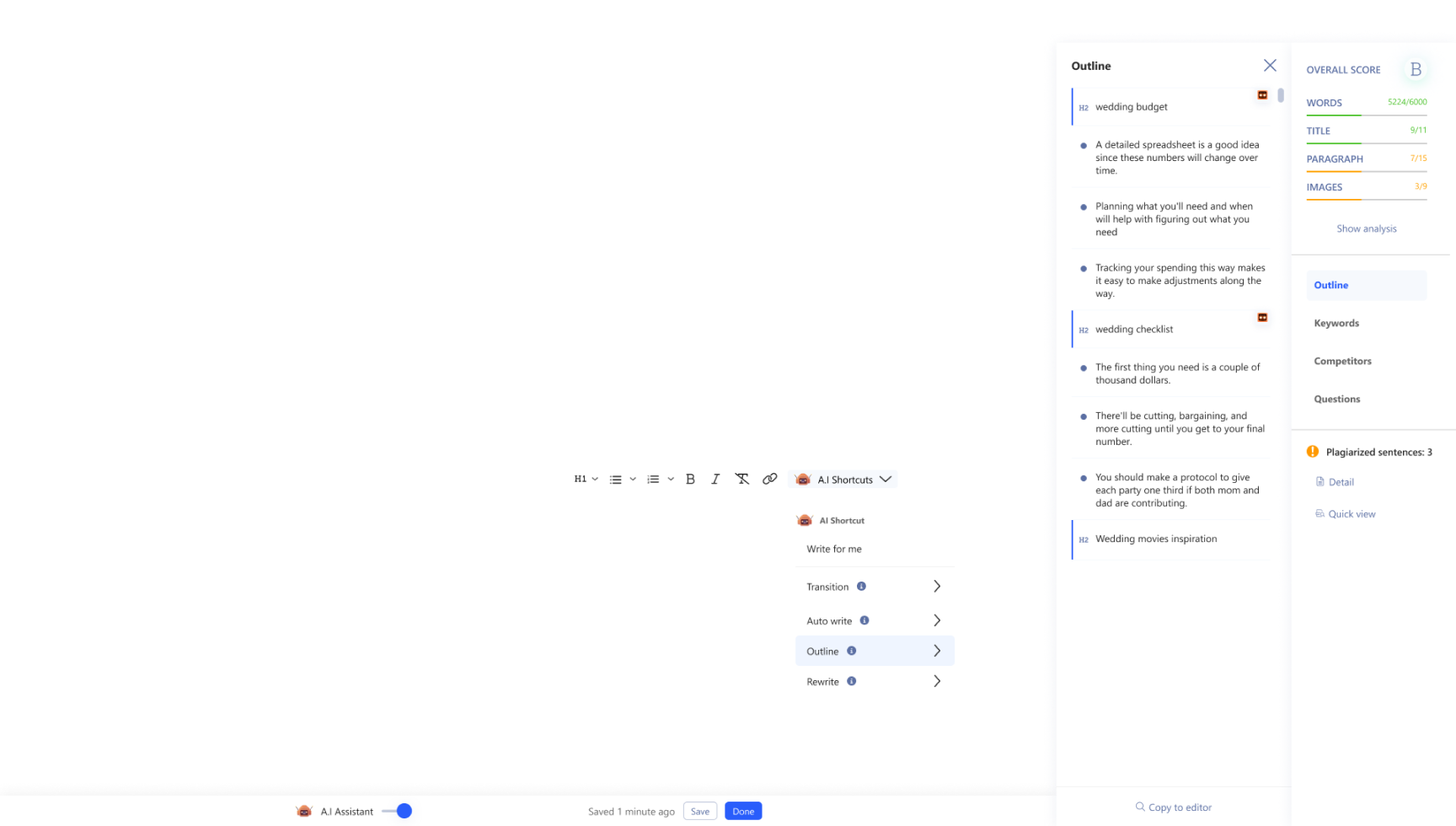 WriterZen - Proficient SEO Content Workflow Software